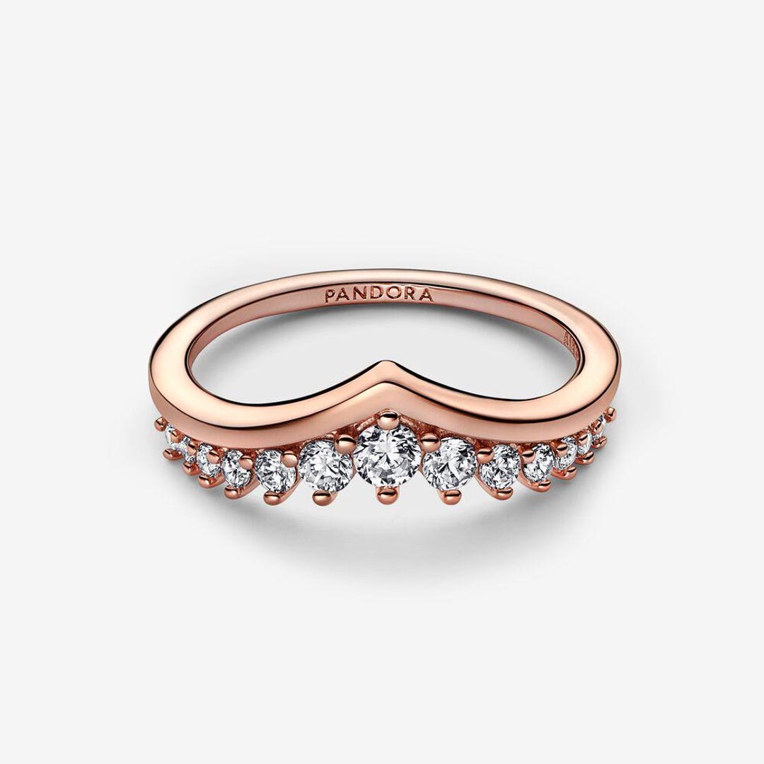 New Pandora Timeless Wish Floating Pavé Ring - Etsy