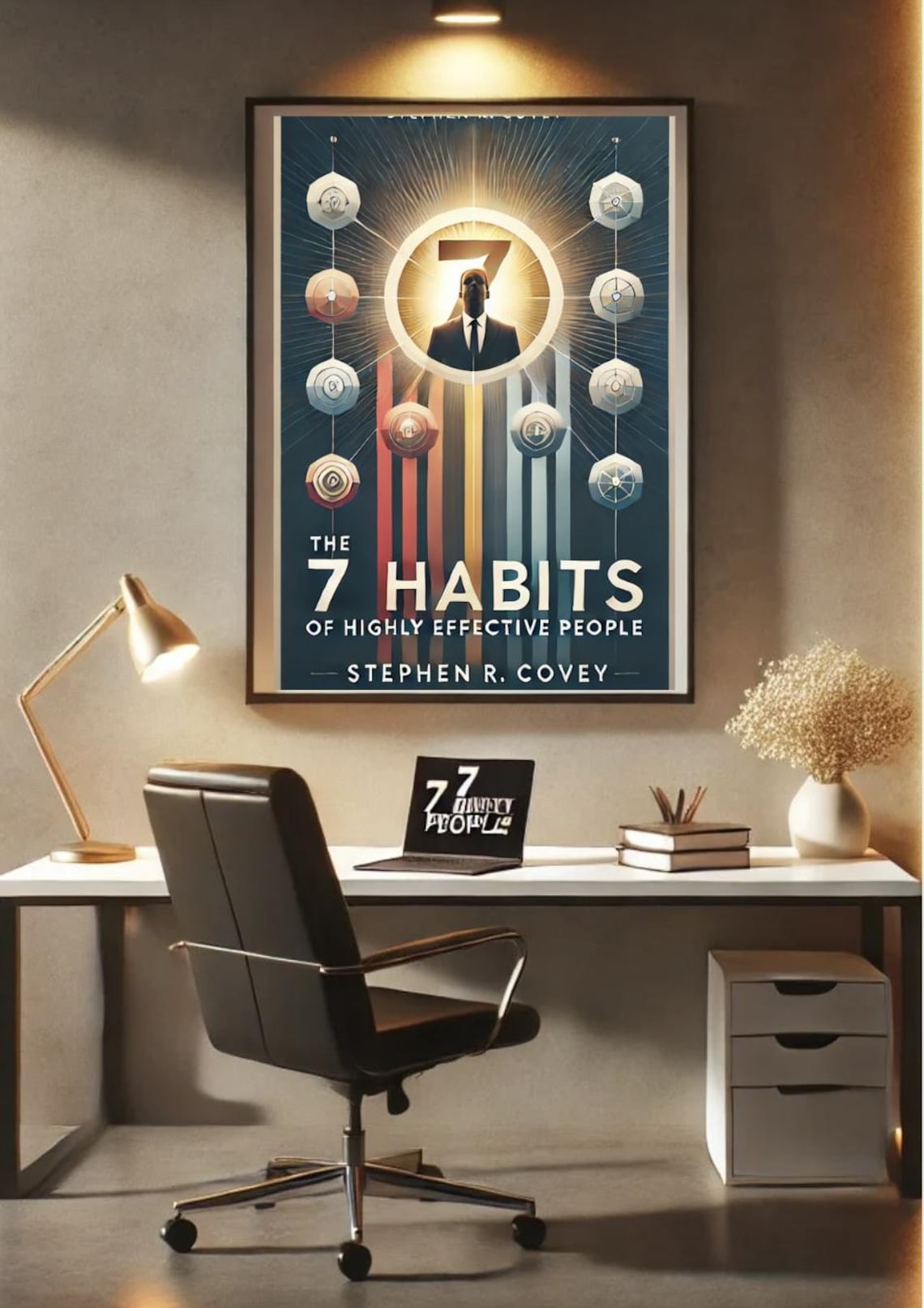 7 Habits Poster | 7 Habits Wall Art | 7 Habits of Highly Effective ...
