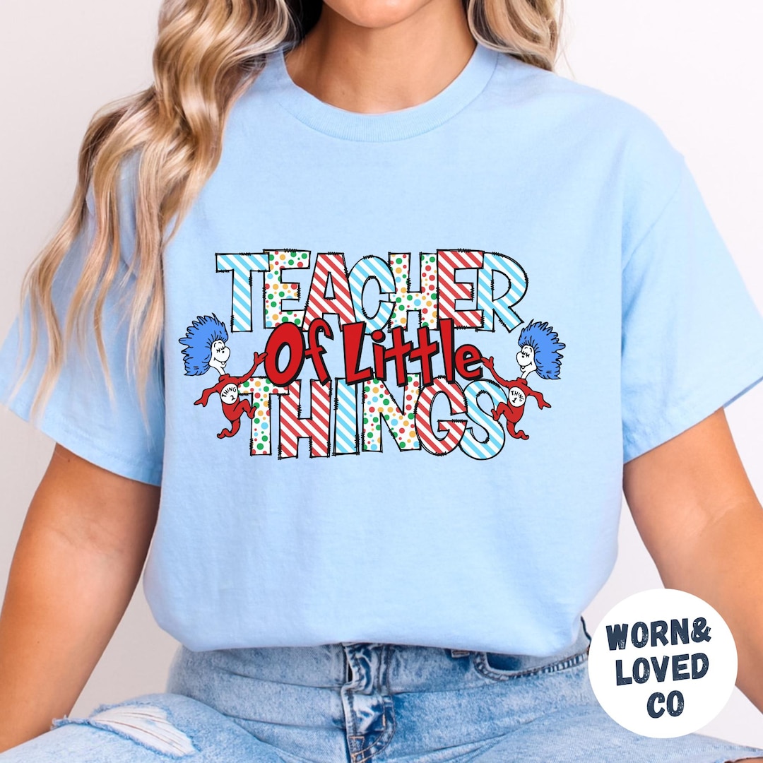 Dr Seuss Shirt, Teacher of All Things Shirt, Reading Day Toddler T ...