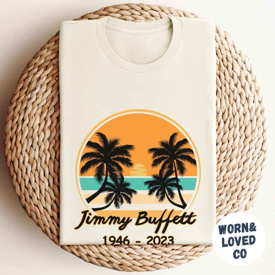 Retro Jimmy Buffett in Memory of Jimmy Buffett Shirt, Jimmy Buffett Fan ...