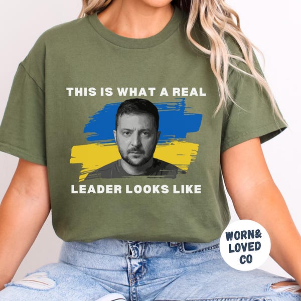 Volodymyr Zelensky T Shirt - Etsy