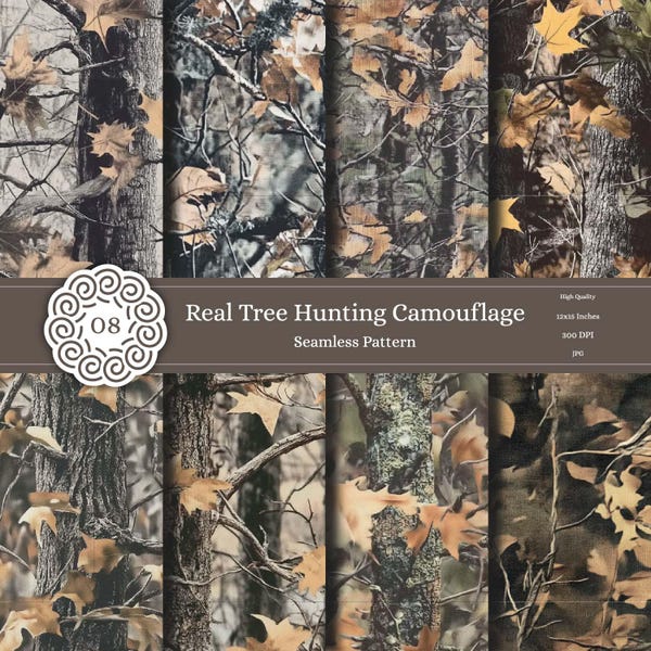Real Tree Camo Patterns - Etsy