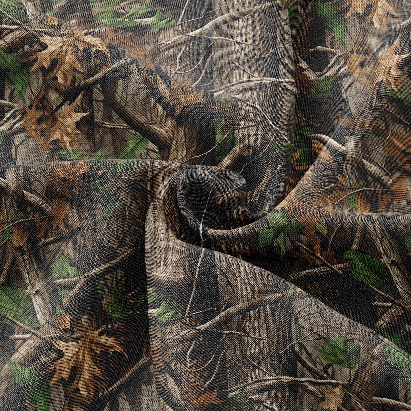 Realistic Hunting Camouflage Seamless Pattern Designs | Forest ...