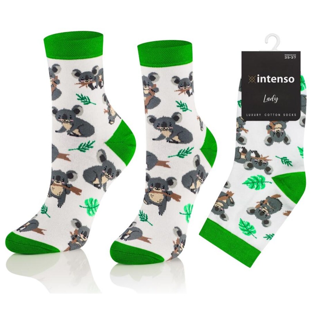 Koala Bear Socks: Unisex Cotton Funny Socks - Etsy