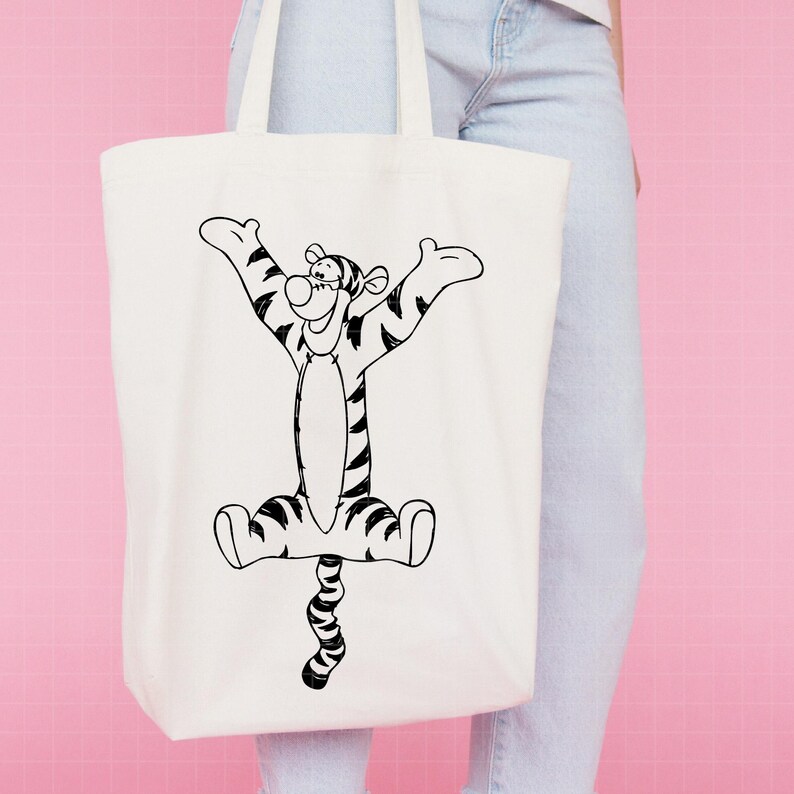 3049 - Tigger SVG, EPS, PNG - Winnie the Pooh Clipart Vector. Tigger ...