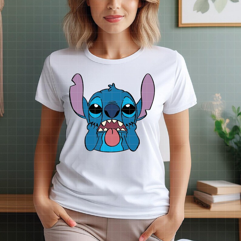 3158 - Tired Stitch SVG, EPS, PNG- Lilo Y Stitch Clipart Vector. Stitch ...