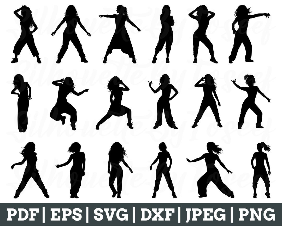 Zumba Girls Svg, Zumba Girls Cut File, Zumba Girl Vector, Zumba Girls ...