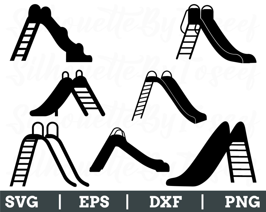 Slides Svg, Slides Silhouette, Slides Vector, Slides Dxf, Png - Etsy