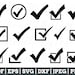 Check Mark Svg, Check Mark Cut File, Check Mark Symbol, Check Mark Dxf ...