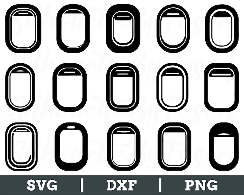 Airplane Window Svg, Airplane Window Cut File, Airplane Window Vector ...