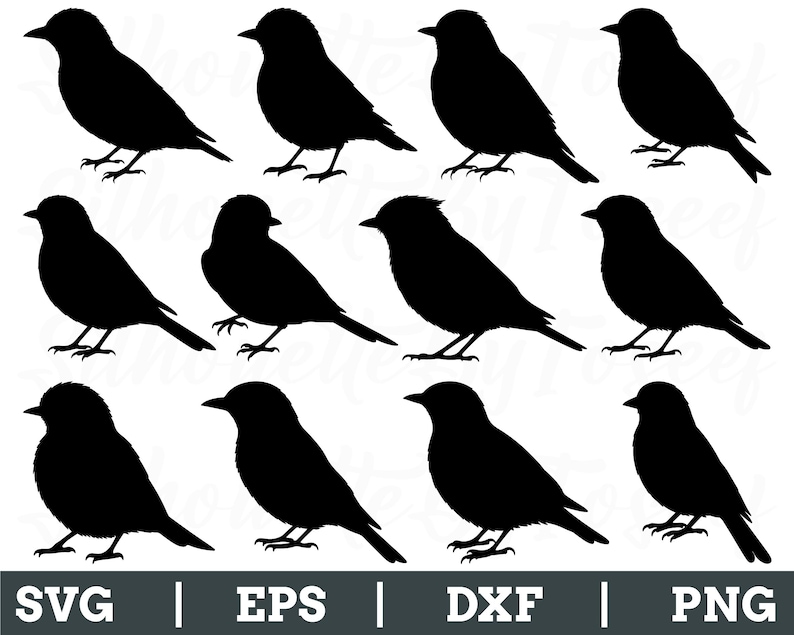 Bluebirds Svg, Bluebird Silhouette, Bluebird Vector, Bluebird Cut File ...