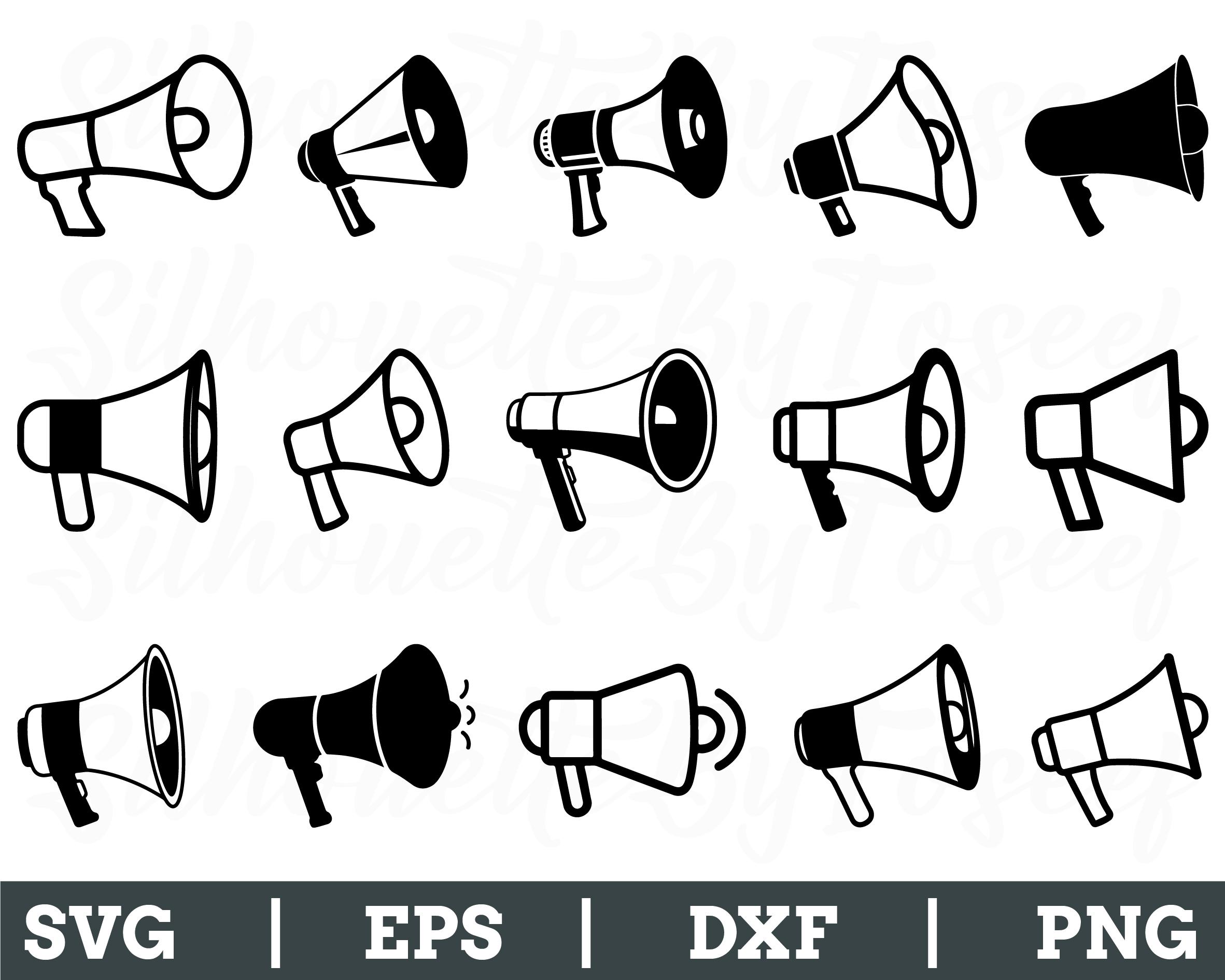 Megaphone Vector Svg