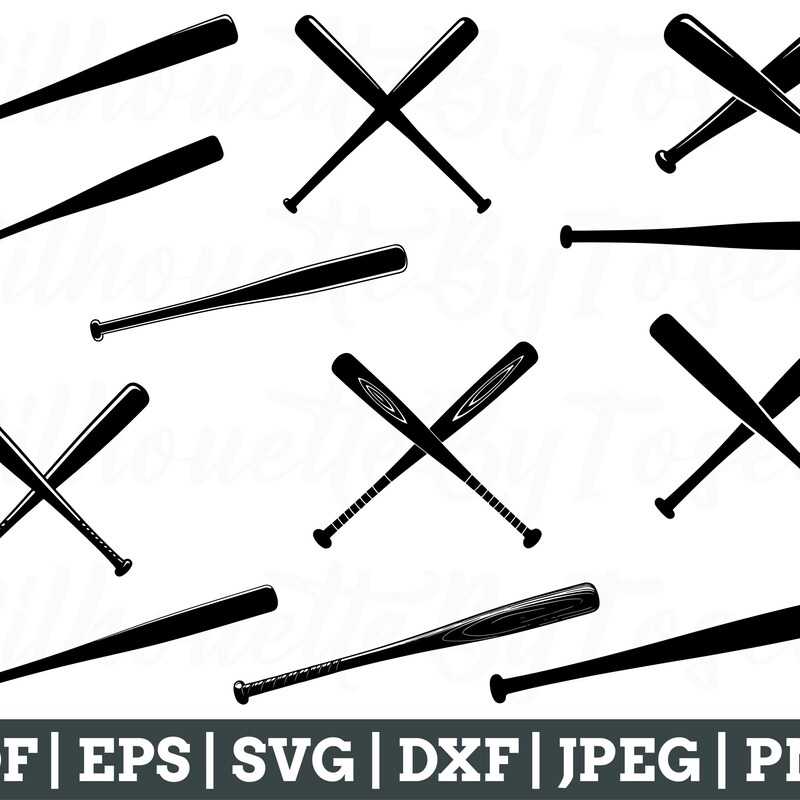 Baseball Bats Wall Art - Etsy