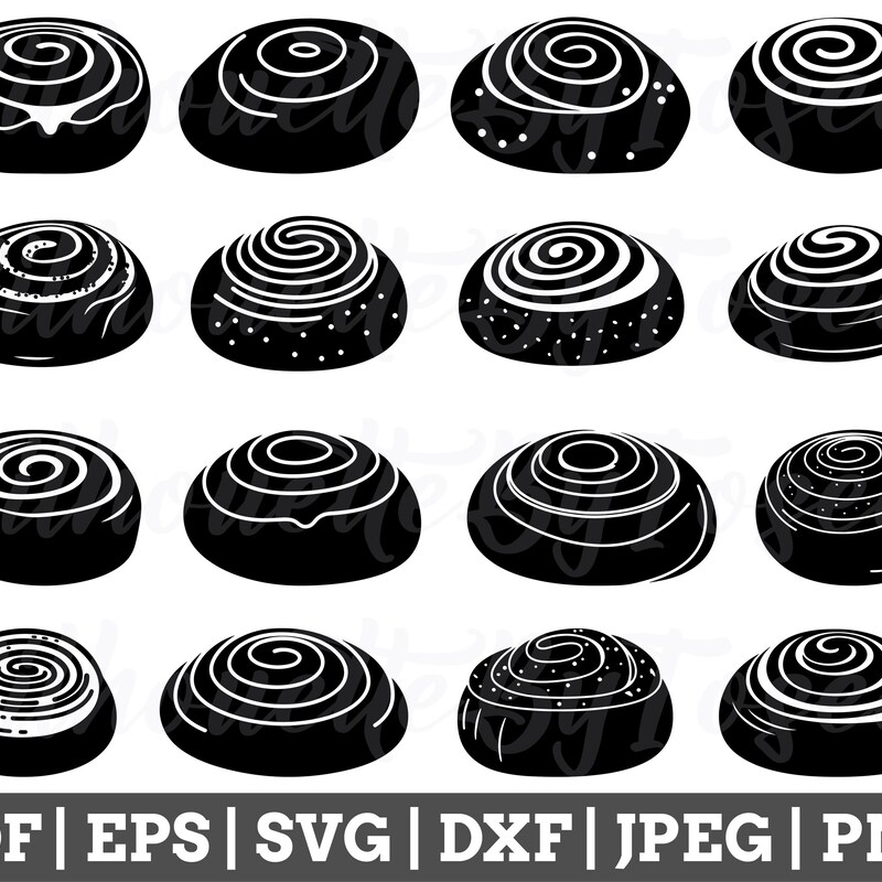 Hello Kittys Cinnamon Roll Svg - Etsy