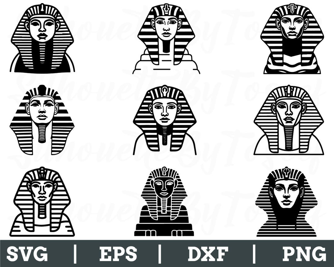 Egyptian Sphinx Svg, Egyptian Sphinx Cut File, Sphinx Silhouette ...