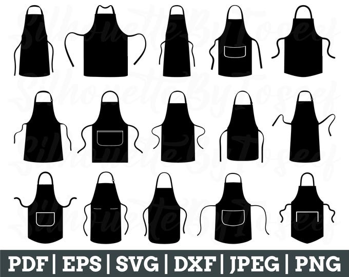 Kitchen Apron Svg Bundle, Kitchen Apron SVG, Apron Quotes Bundle, Funny ...