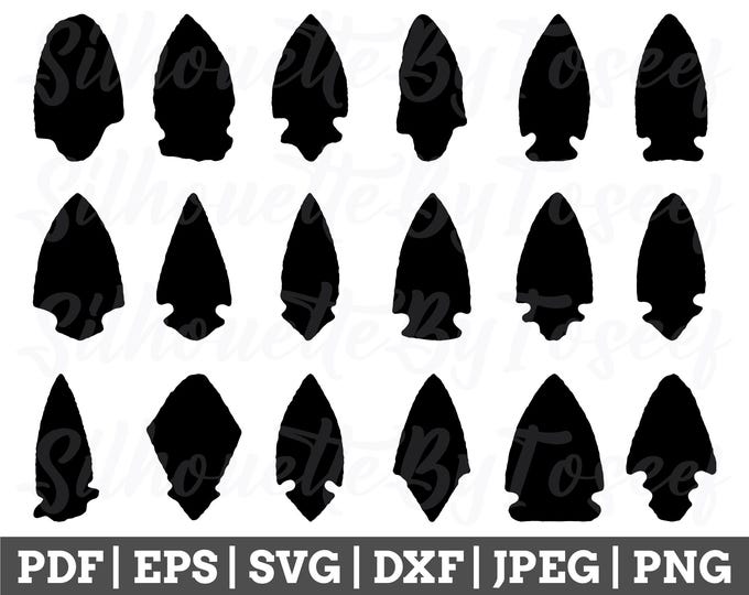 Arrowhead Svg, Arrow Clipart, Arrowhead Png, Arrowhead Dxf Logo ...