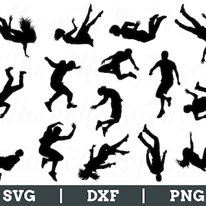 Falling Peoples Svg, Falling People Vector, Falling Man, Png - Etsy