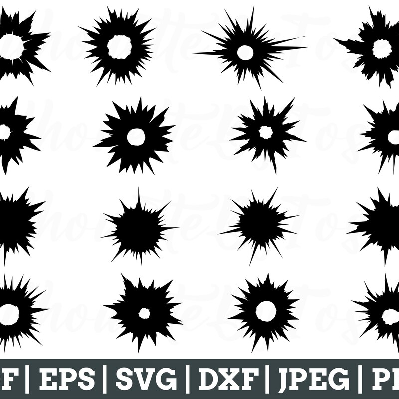Bullet Svg - Etsy