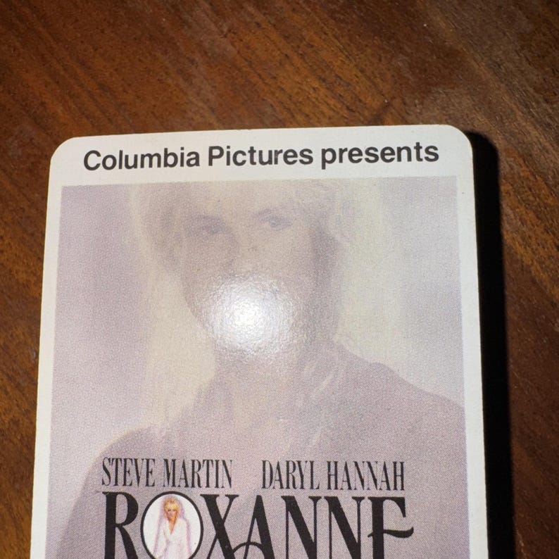 Vintagetwacollector's 1987 Columbiapictures ROXANNE Deck of Playing ...