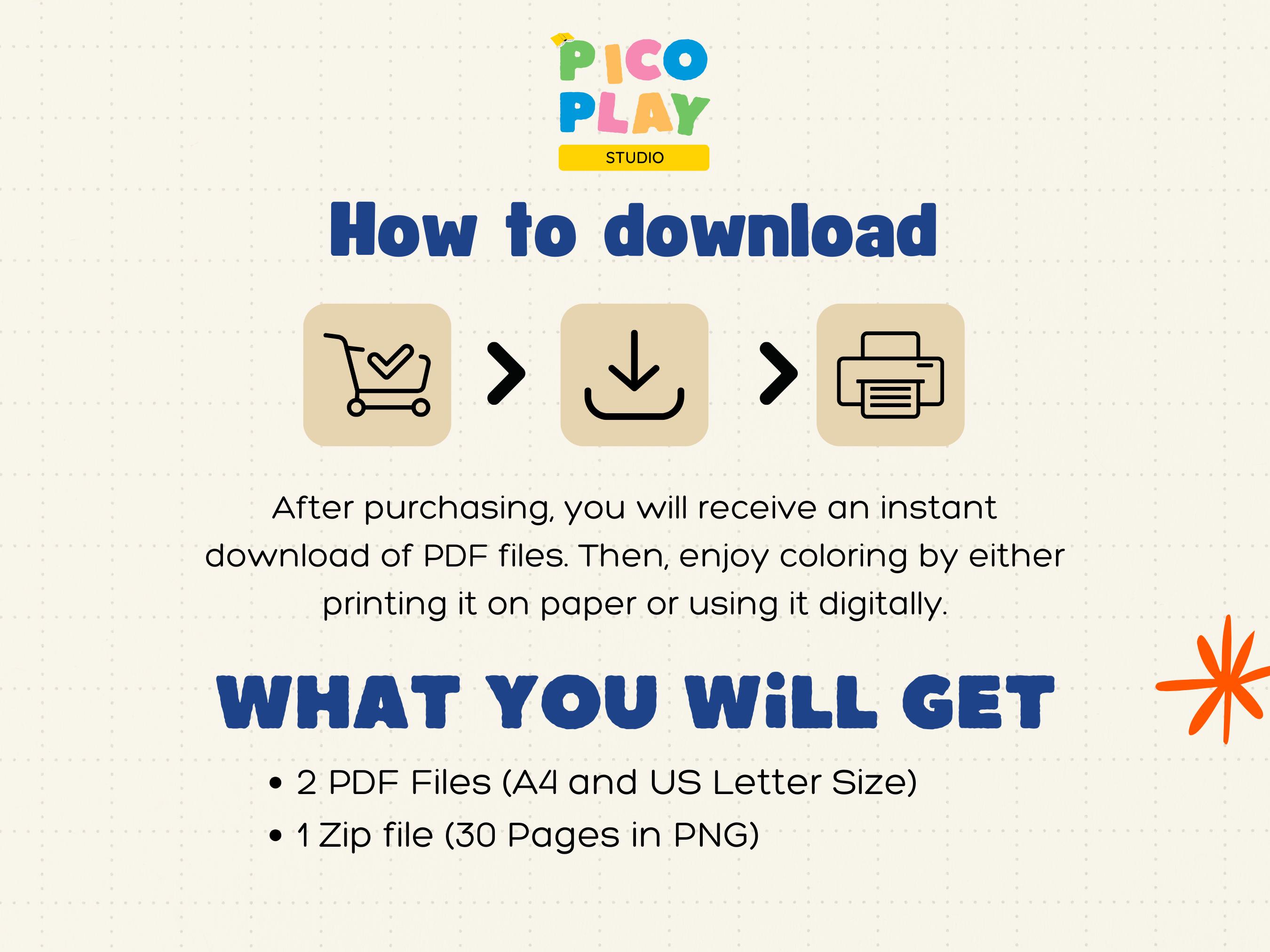 30 Animal-themed Coloring Pages for Kids | Educational Animal Printable ...