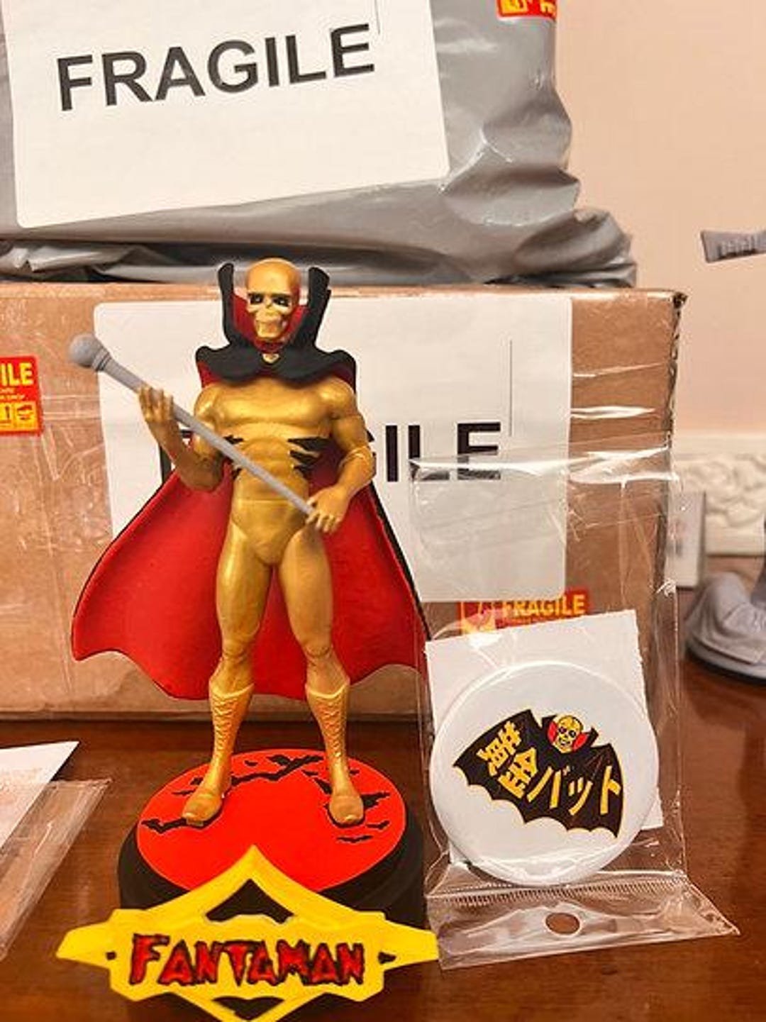 Fantaman Ogon Bat Fantomas 25 Cm Action Figure Fanart - Etsy