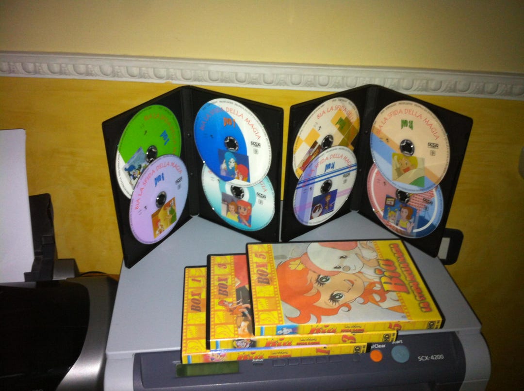 Historic 80's Animated TV Series "bia L a Sfida Della Magia" 18 Dvds ...