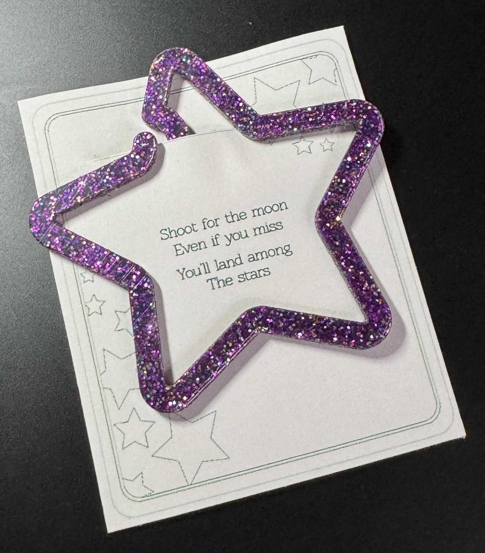 Acrylic Star Bookmark | Star Bookmark | Acrylic Bookmark | Reading ...