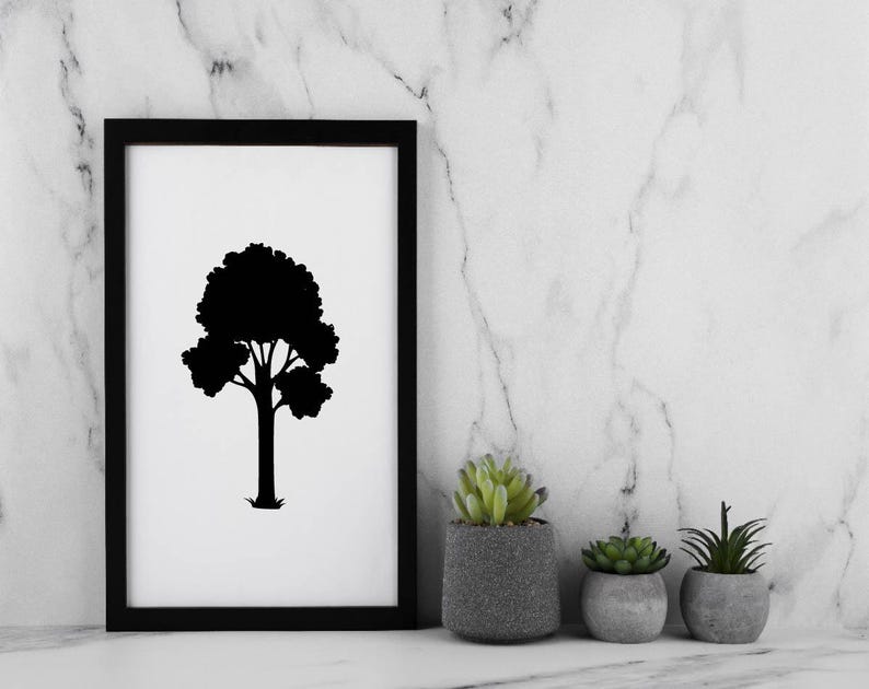 Tree SVG Bundle, Tree Silhouette Svg, Tree SVG, Trees Svg,forest Svg ...