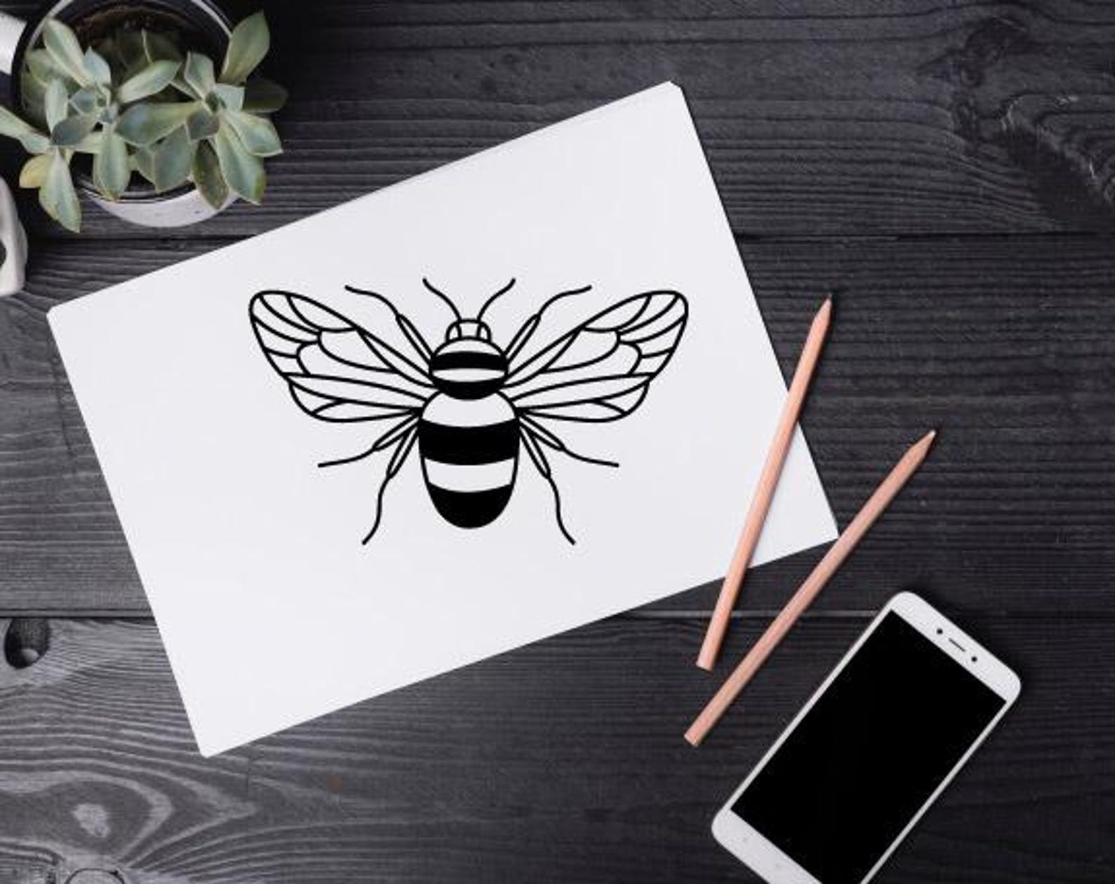 Bee Svg Bundle, Bee Png Bundle, Bee Cut Files, Honeycomb Svg, Bee ...