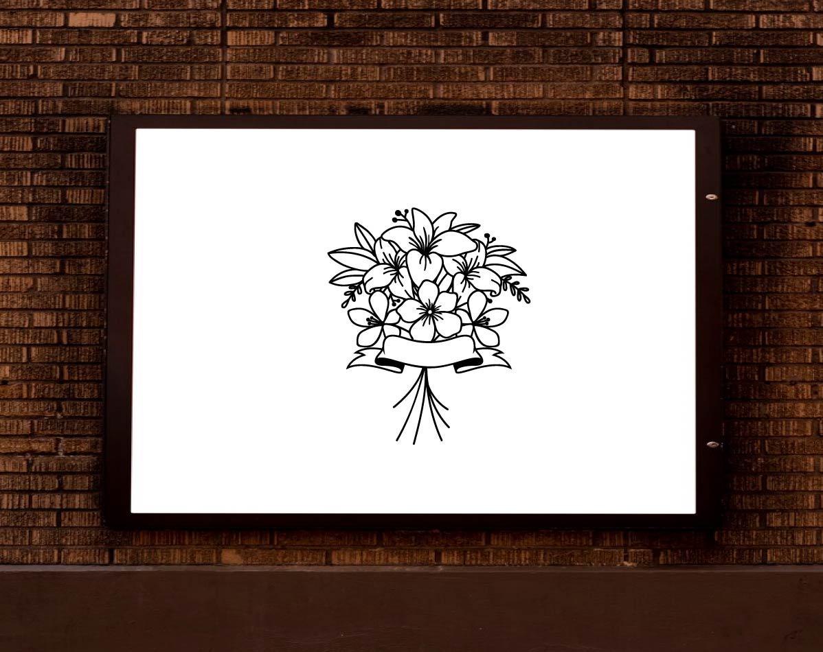 Floral Svg Bundle, Floral Png, Floral Wreath Svg, Floral Split Monogram ...