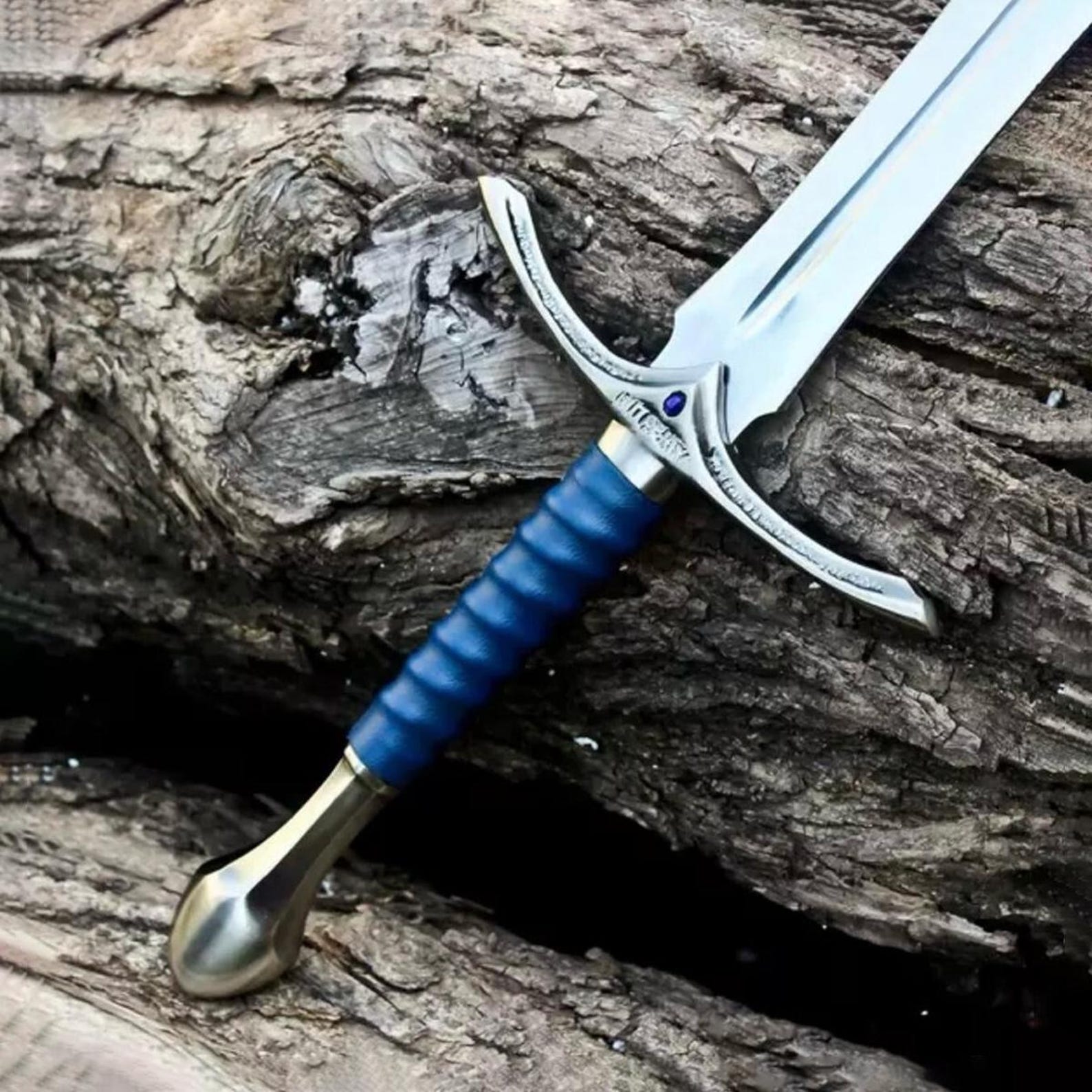 Hand Forged Viking Style Sword Replica – High Carbon Steel Collectible ...