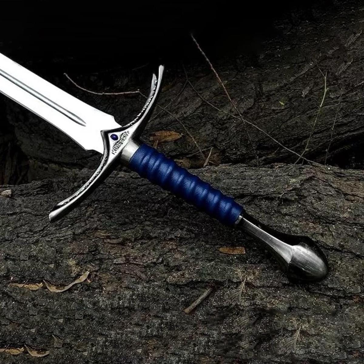 Hand Forged Viking Style Sword Replica – High Carbon Steel Collectible ...