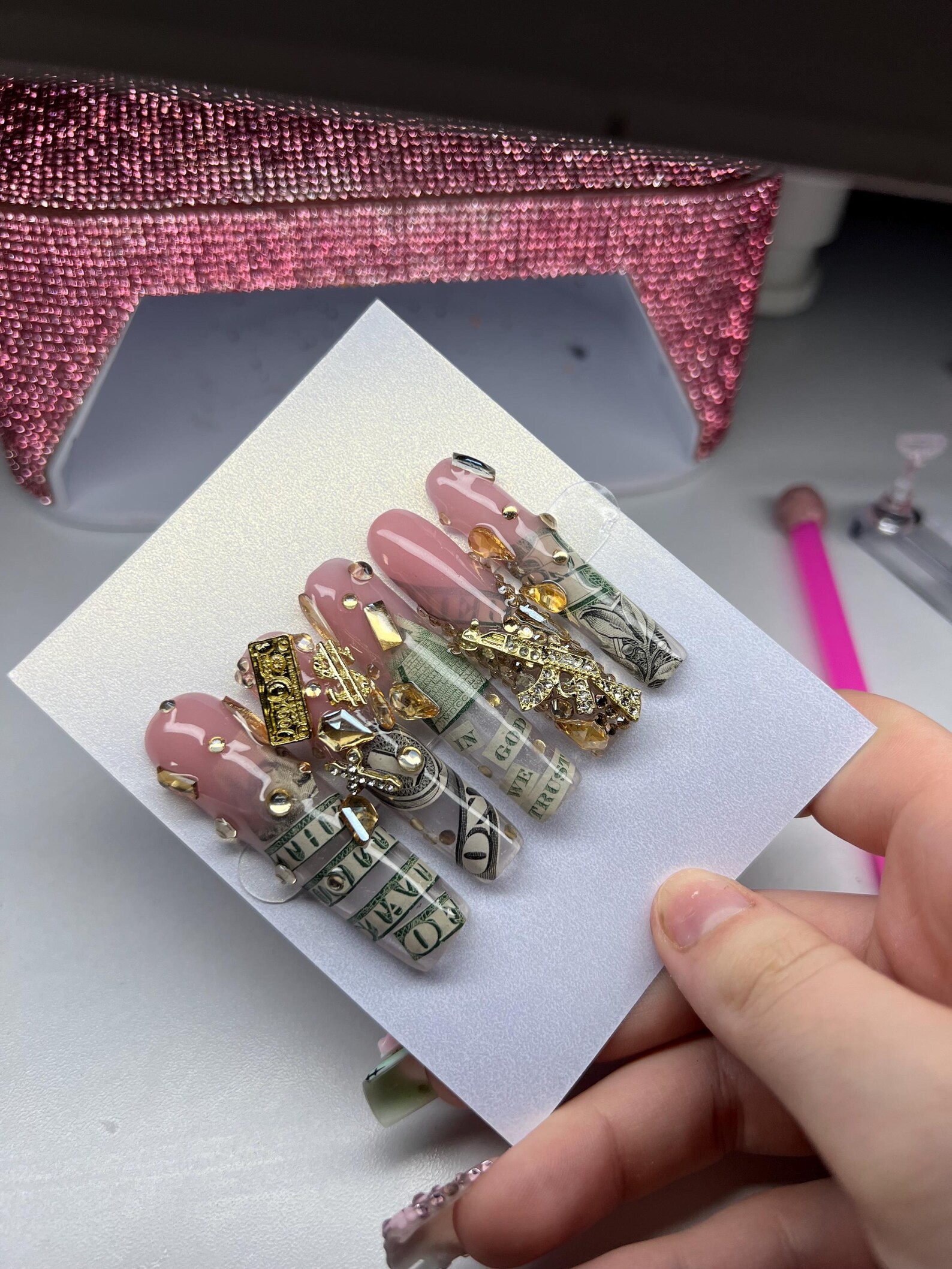 Golden Money (not Real Dollar) - Etsy