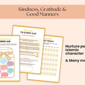 Islamic Activity Book Printable, Muslim Kids Busy Book Age 6-9, Muslim ...
