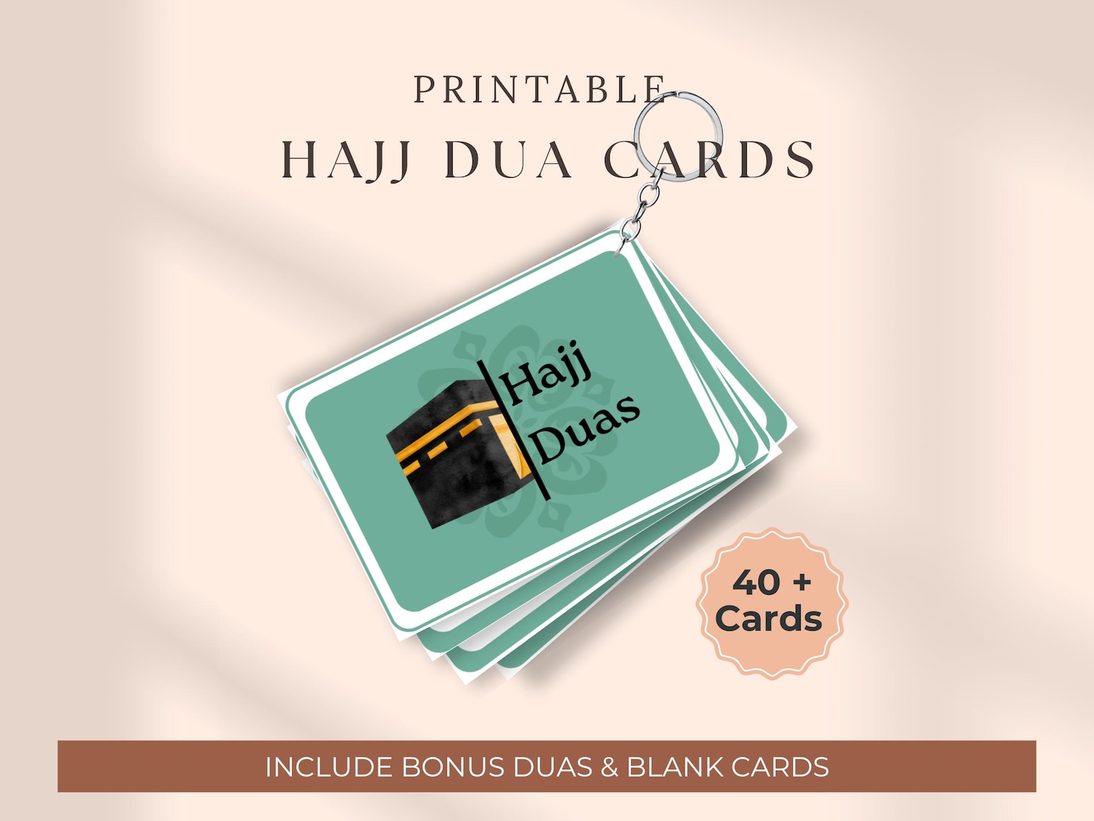 Hajj Dua Cards, Printable Hajj Duas, Hajj Flashcards, Umrah Islamic Dua ...