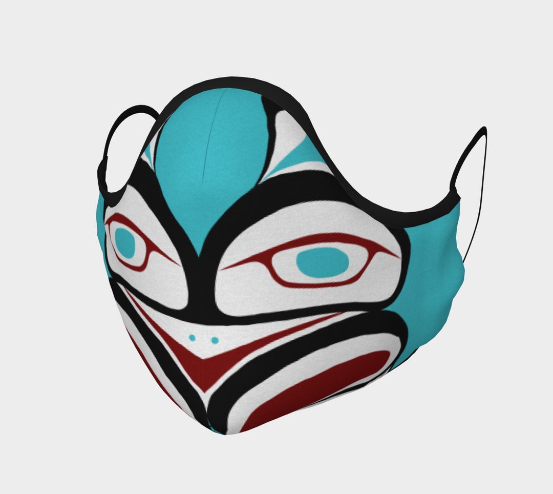 Inner Warrior Pacific Northwest Formline Face Mask - Etsy