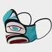 Inner Warrior Pacific Northwest Formline Face Mask - Etsy