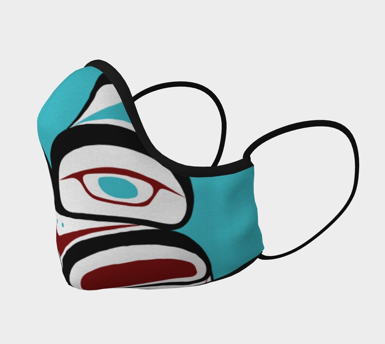 Inner Warrior Pacific Northwest Formline Face Mask - Etsy