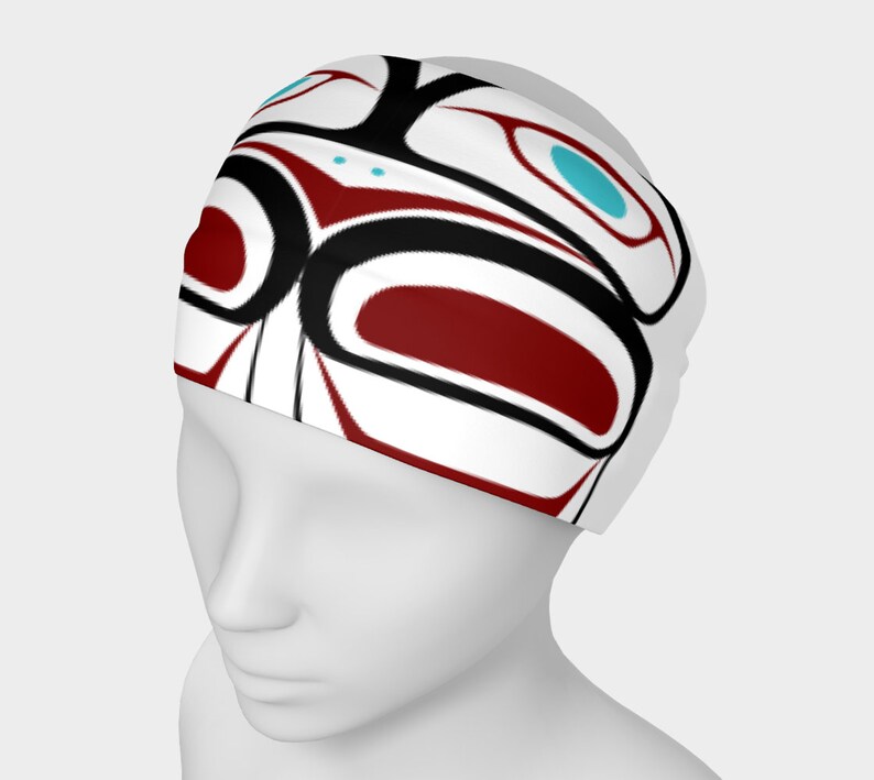 Warrior Mask Pacific Northwest Tlingit Formline Art Headband - Etsy