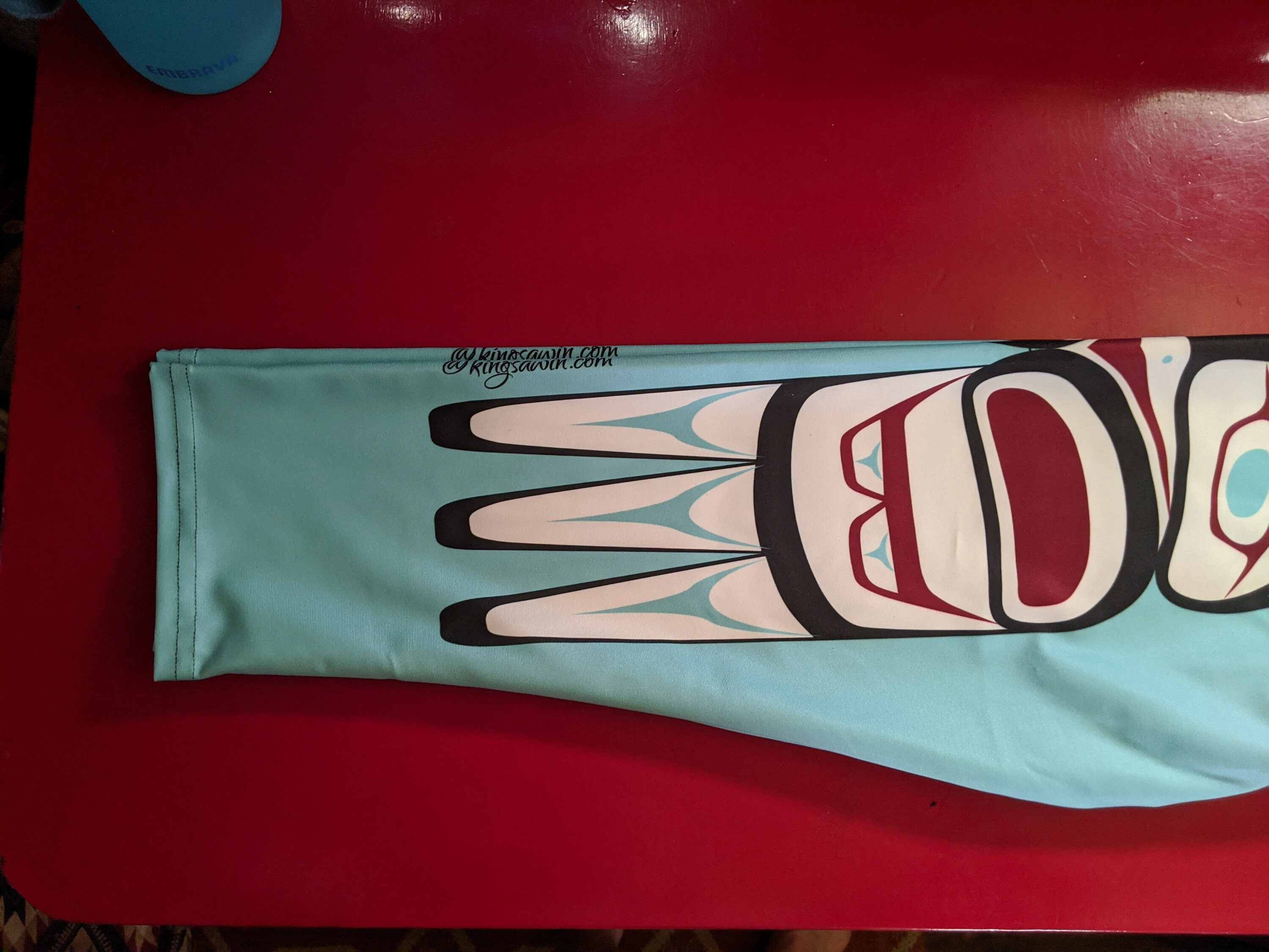 Tlingit Eagle Design Capri Yoga Leggings Native Alaskan Totem Art ...