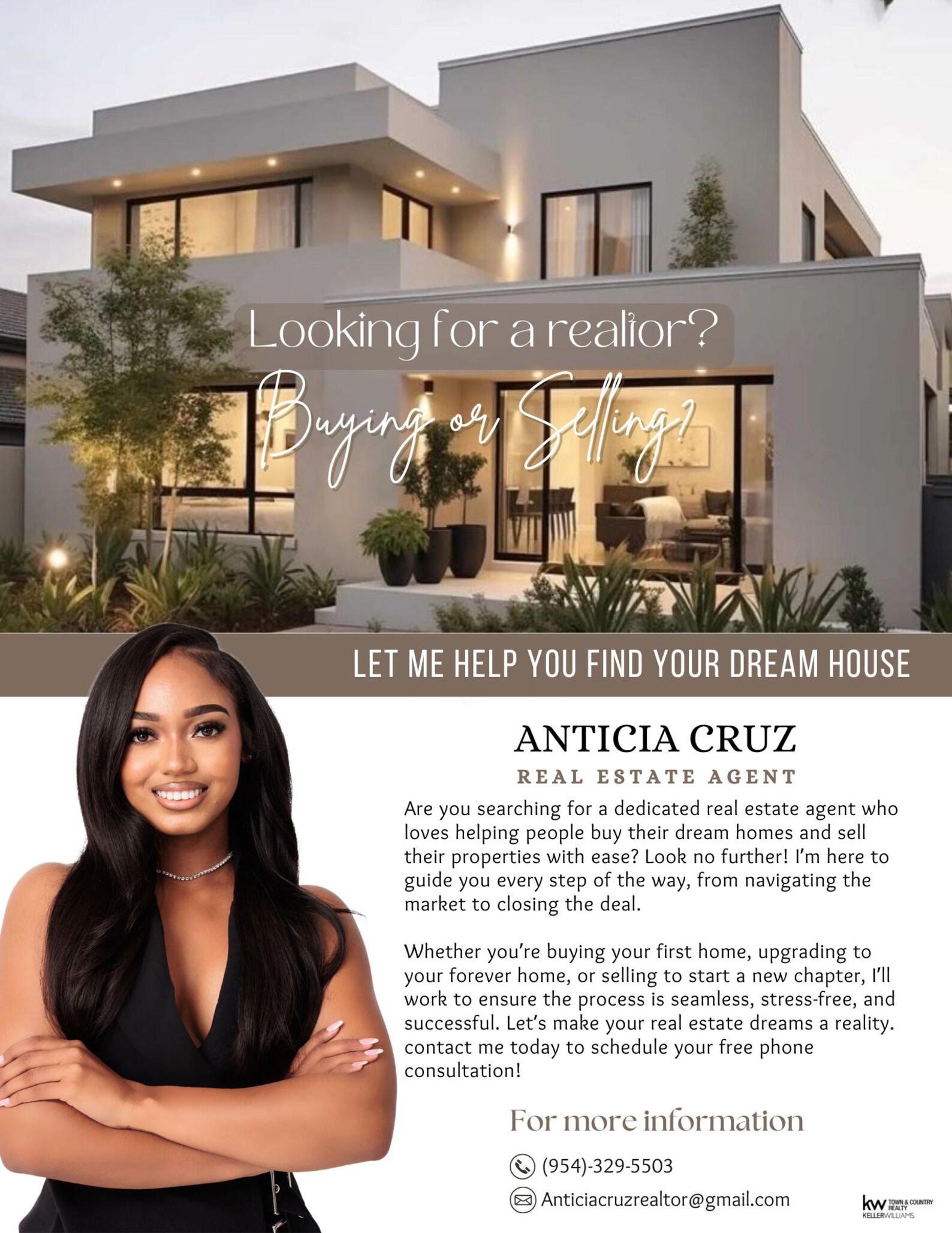 Real Estate Introduction Flyer, Real Estate Marketing, Realtor New ...