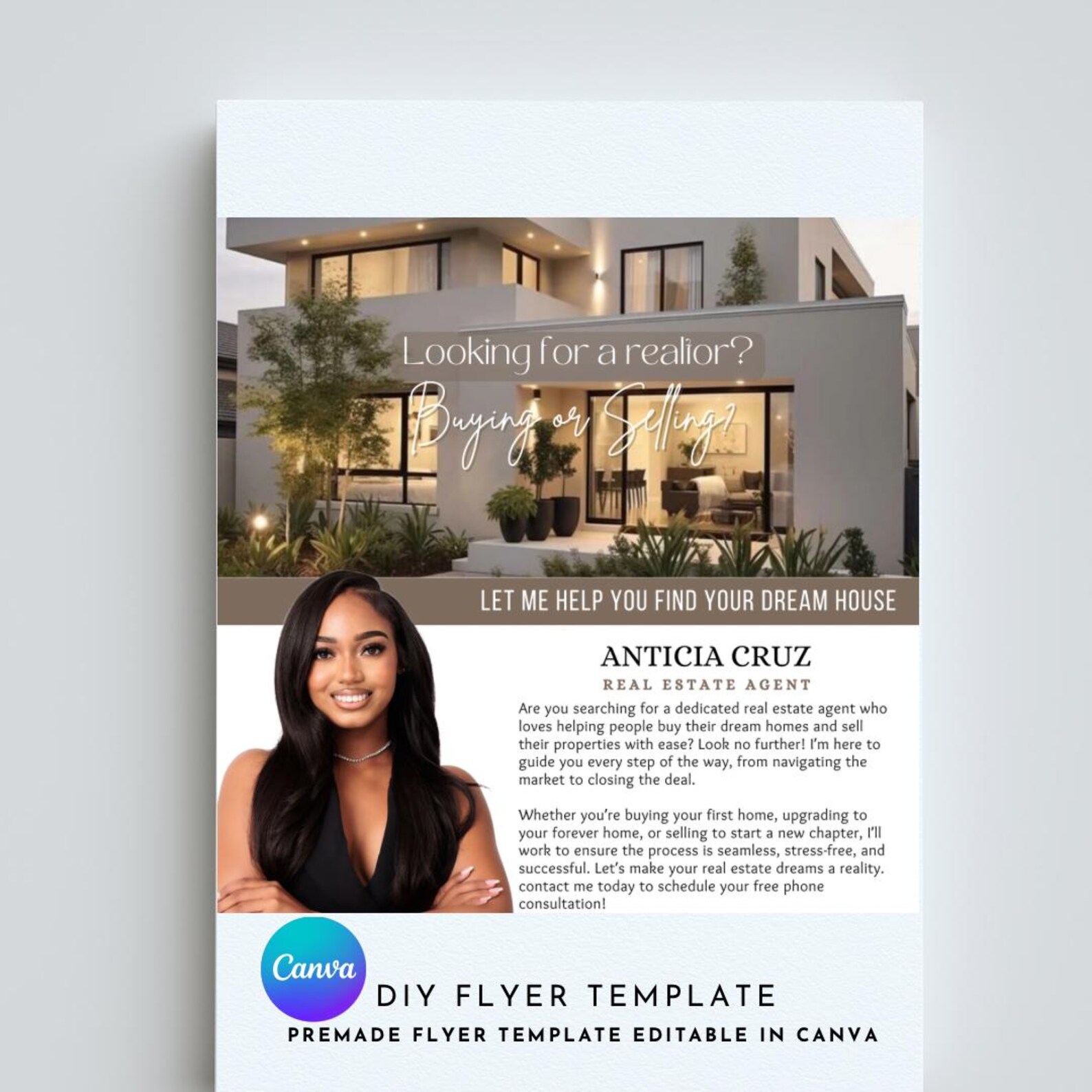 Real Estate Introduction Flyer, Real Estate Marketing, Realtor New ...