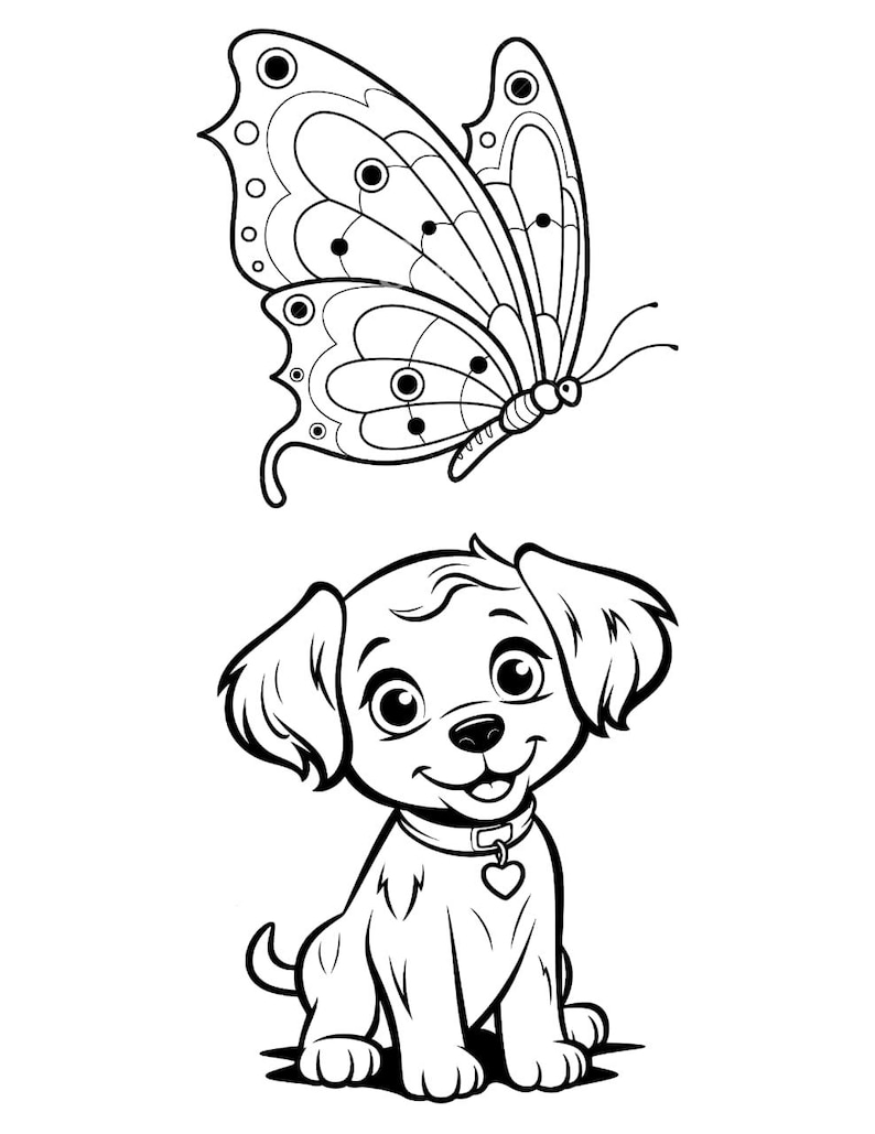 Jungle & Farm Animals Coloring Pages | Kids Activity | Digital Download ...