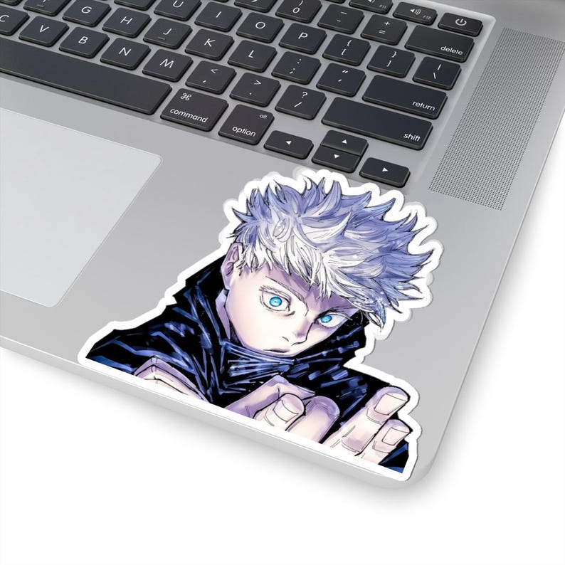 Gojo Jujutsu Kaisen Stickers - Anime Inspired Decals, Laptop Decoration ...