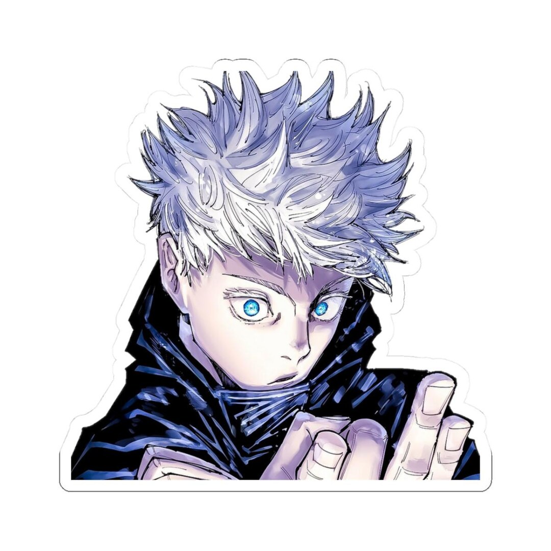 Gojo Jujutsu Kaisen Stickers - Anime Inspired Decals, Laptop Decoration ...