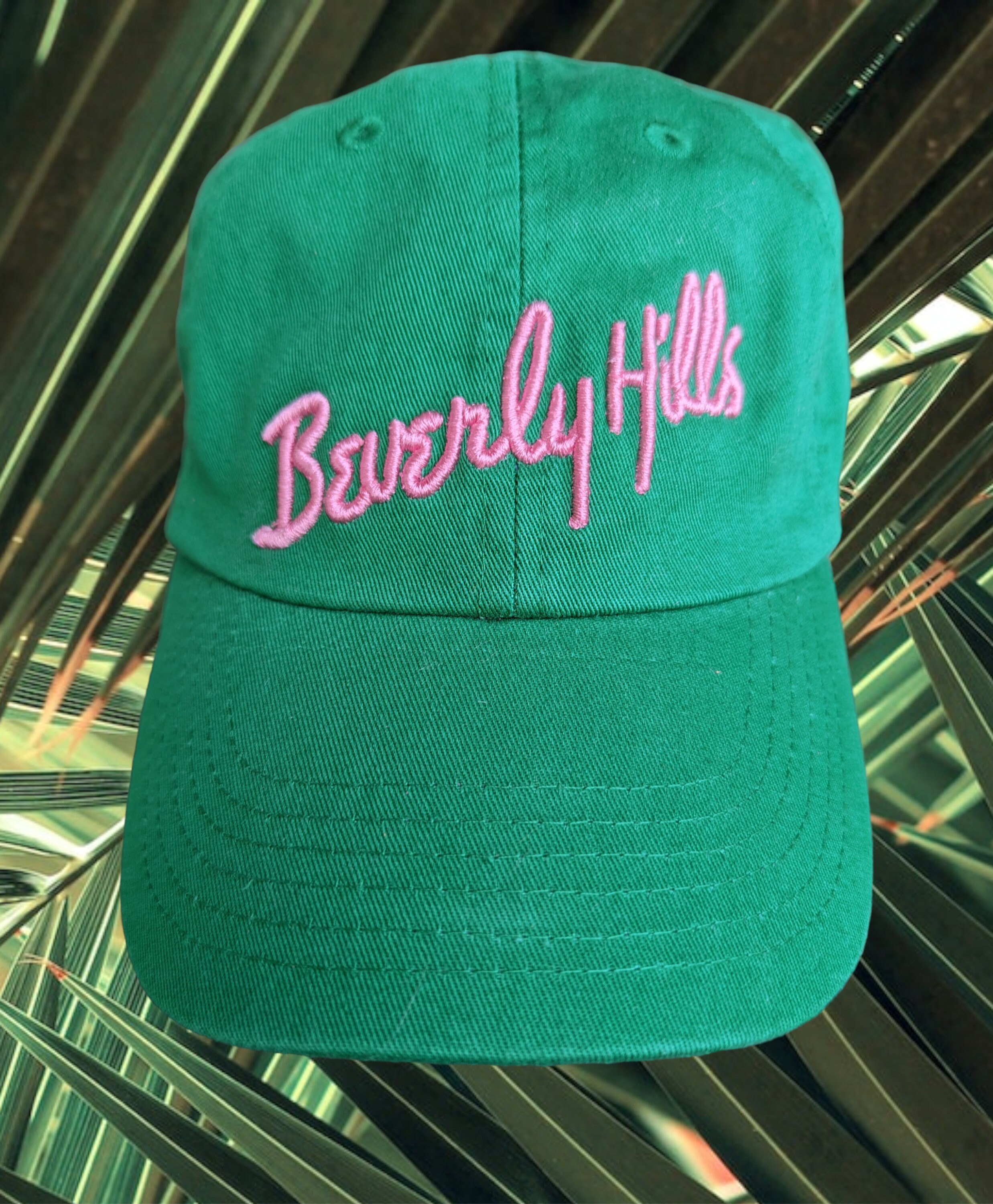 Beverly Hills Cap Baseball Hat Embroidered California Glam Souvenir - Etsy