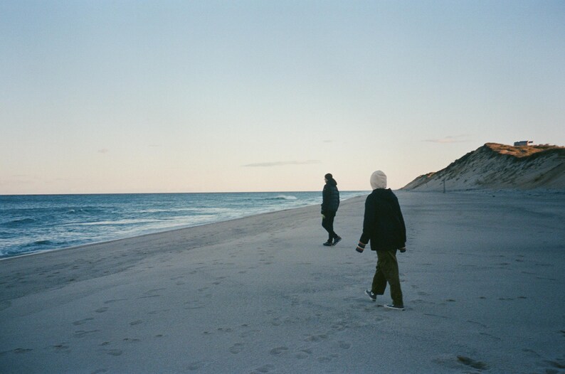 Cape Cod Winter Beach Scene – Film Photo Digital Download | Wellfleet ...