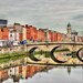 Classic Dublin Riverfront With Historic Bridge: Virtual Meetings With ...