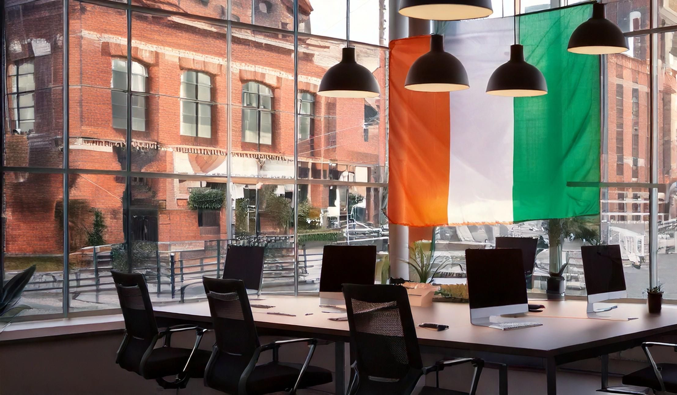 Classic Dublin Riverfront With Historic Bridge: Virtual Meetings With ...